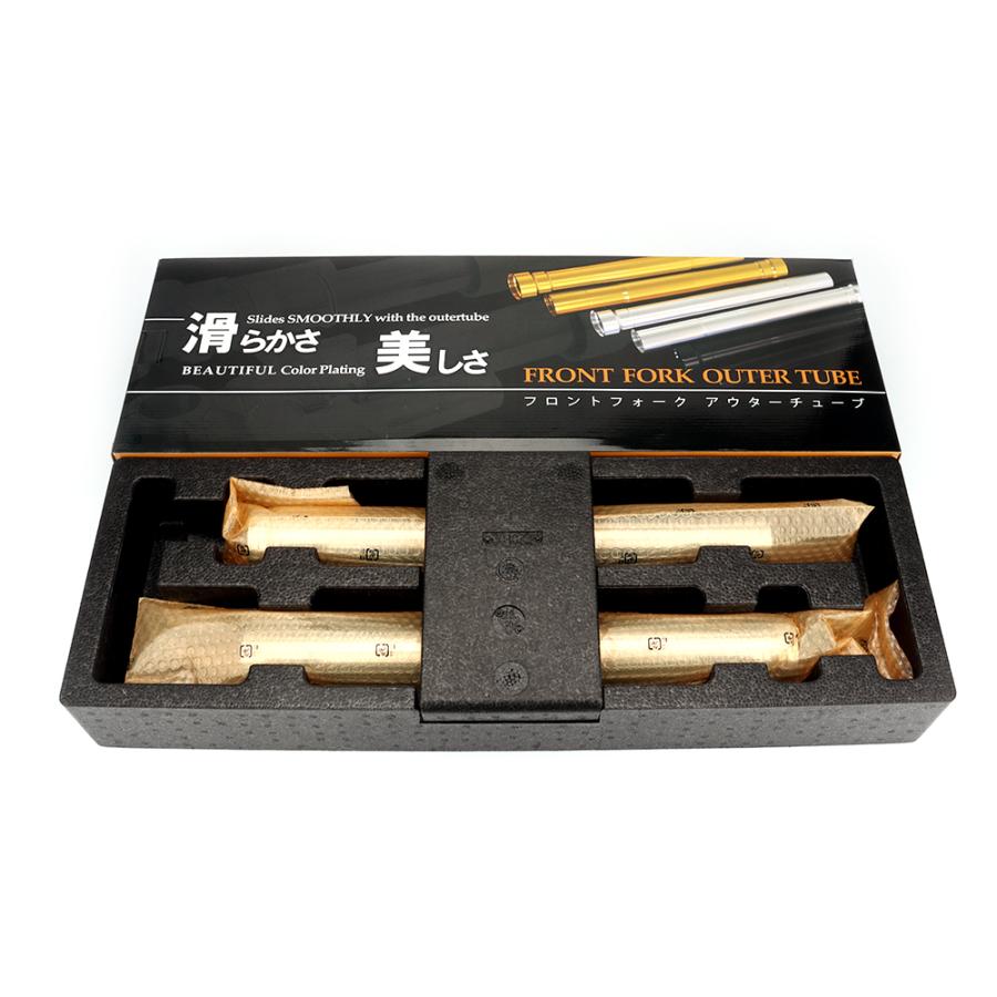 LT006A 新品 CBR1000RR ファイアブレード SC59 08-11 純正品番51410-MFL-003に対応 倒立アウターチューブ2本 : バイクパーツ専門店 - 通販 ...