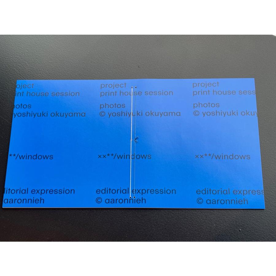 xx** / windows 奥山由之 × アーロン・ニエ 山田写真製版所 : 奈良 蔦屋書店ヤフー店 - 通販 - Yahoo!ショッピング
