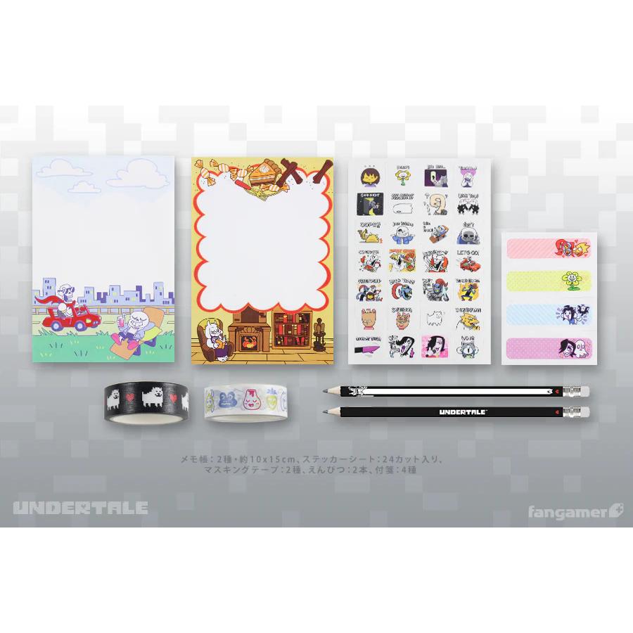 UNDERTALE アンダーテイル ステーショナリーセット fangamer JAPAN : 奈良 蔦屋書店ヤフー店 - 通販 - Yahoo ...