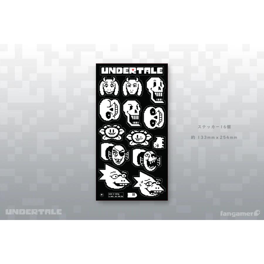 UNDERTALE アンダーテイル ちゅーカットステッカー fangamer JAPAN : 奈良 蔦屋書店ヤフー店 - 通販 - Yahoo ...