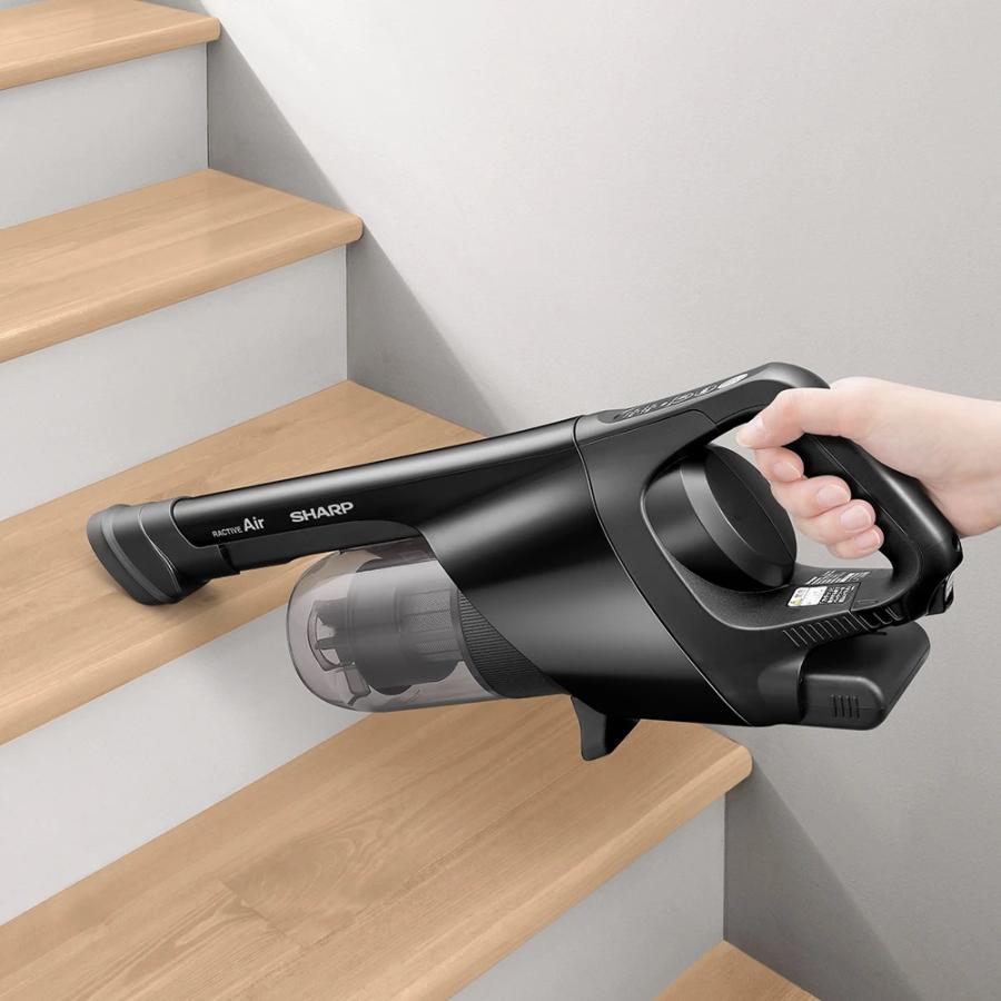 SHARP シャープ 掃除機 コードレススティック掃除機 EC-PR9-B ブラック ラクティブエア : ならのき - 通販 - Yahoo!ショッピング