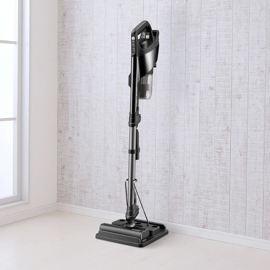 SHARP シャープ 掃除機 コードレススティック掃除機 EC-PR9-B ブラック ラクティブエア : ならのき - 通販 - Yahoo!ショッピング