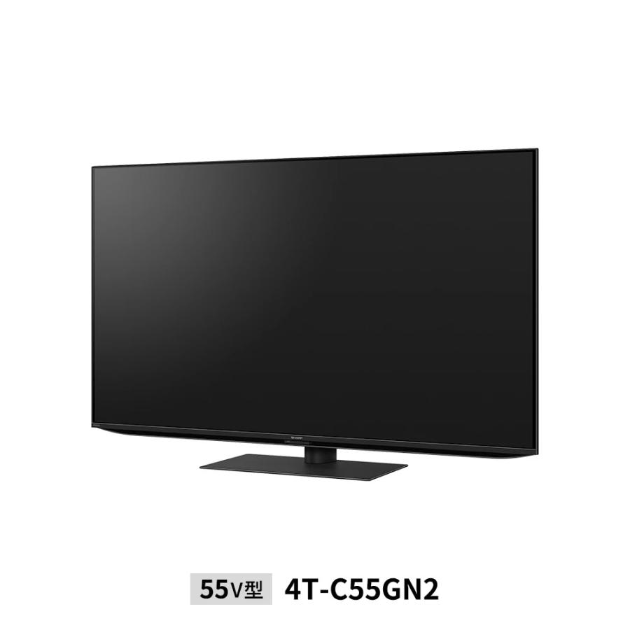 SHARP シャープ 4K液晶テレビ 4T-C55GN2 55v型 AQUOS : ならのき SHARP シャープ 4K液晶テレビ 4T-C55GN2 55v型 AQUOS : ならのき
