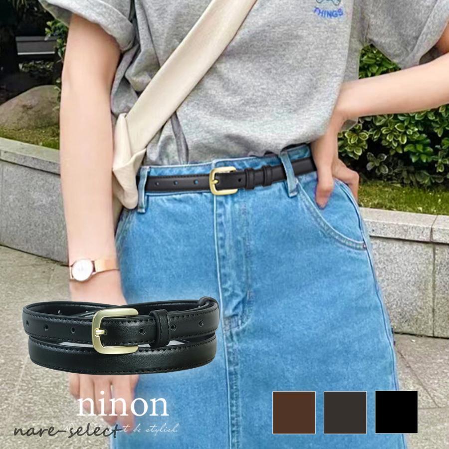 ベルト レディース 細 バックル 細ベルト 細い 大きいサイズ おしゃれ ジーンズ フォーマル 長め 大きい スーツ アンティーク ゴールド ...