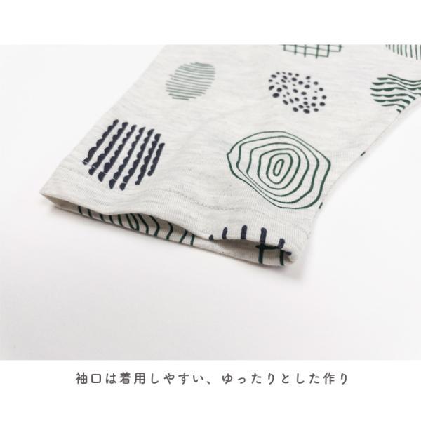 レディース 7分袖 総柄 チュニック オーバーサイズ ゆったり ナチュラル 普段着 女性 大人 春物 夏物 秋物 M L LL 3L 4L ...