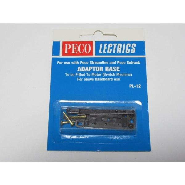 PECO PL-12 アダプターベース (バネあり) 1個入り : ナローゲージショップ Yahoo!店 - 通販 - Yahoo!ショッピング