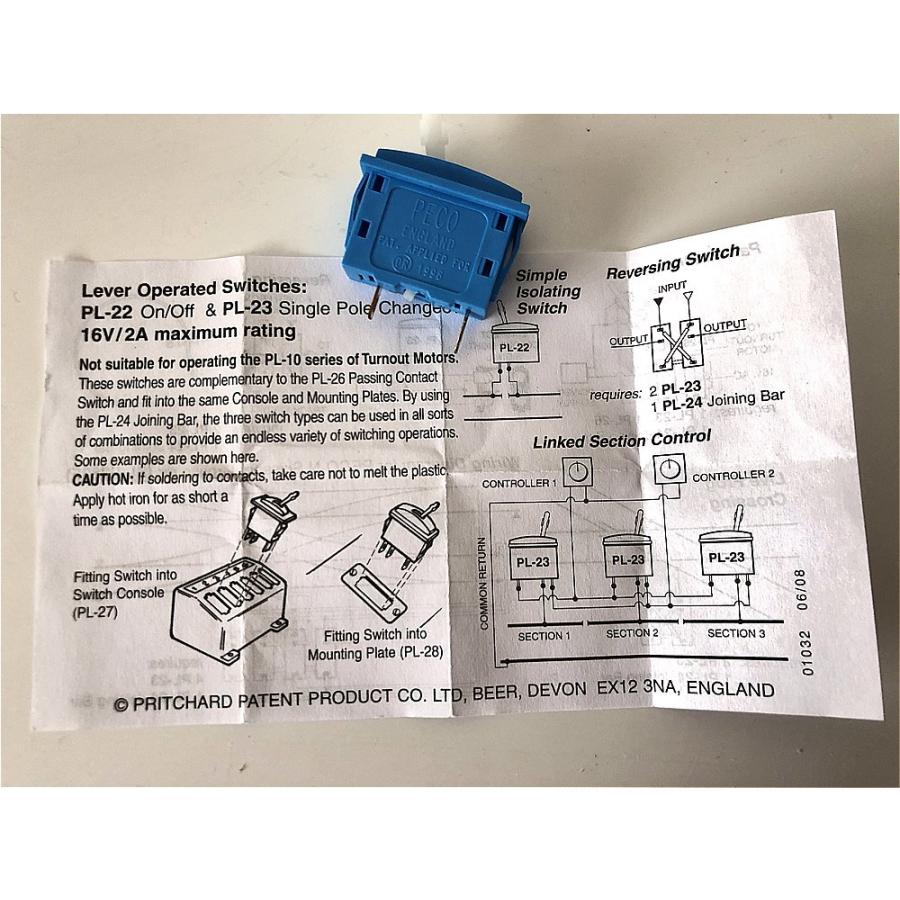 PECO PL-22 オン-オフスイッチ (PL-26シリーズと同型) : ナローゲージショップ Yahoo!店 - 通販 - Yahoo ...