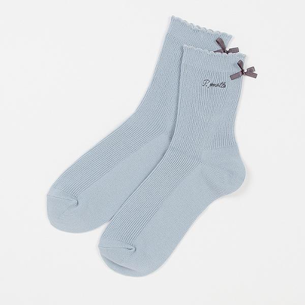 ポンポネットジュニア(pom ponette junior)後ろリボンクルーソックス【日本製】 :4933417:ナルミヤオンラインYahoo ...