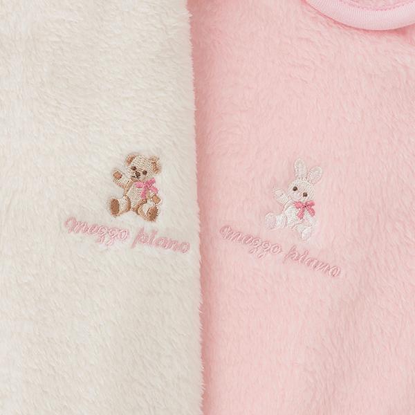 メゾピアノ(mezzo piano)どうぶつ刺しゅう スリーパー : 6244510 : ナルミヤオンラインYahoo!ショッピング店 - 通販 - Yahoo!ショッピング