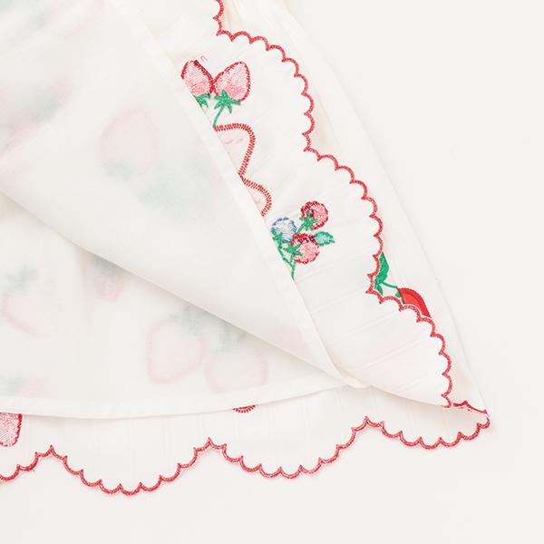 mezzo piano メゾピアノ(mezzo piano)いちご刺しゅうワンピース : ナルミヤオンラインYahoo!ショッピング店 - 通販 - Yahoo!ショッピング