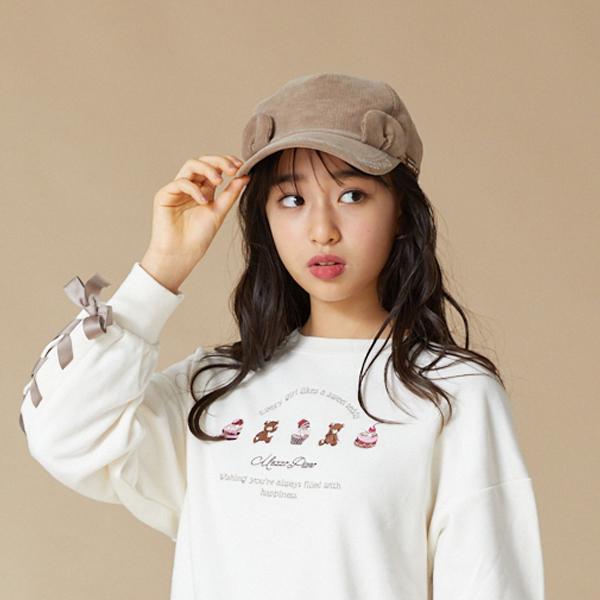 mezzo piano Junior メゾピアノジュニア(mezzo junior)耳つき細コールキャップ【O_50】【outlet】 : ナルミヤオンラインYahoo!ショッピング店 ...