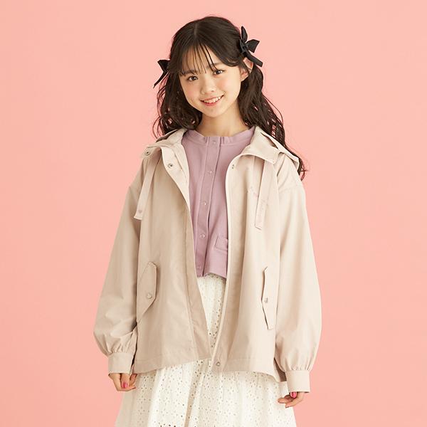 mezzo piano Junior メゾピアノジュニア(mezzo junior)ミルキーカラーマウンテンパーカ【O_50】【outlet】 : ナルミヤオンラインYahoo!ショッピング店 ...