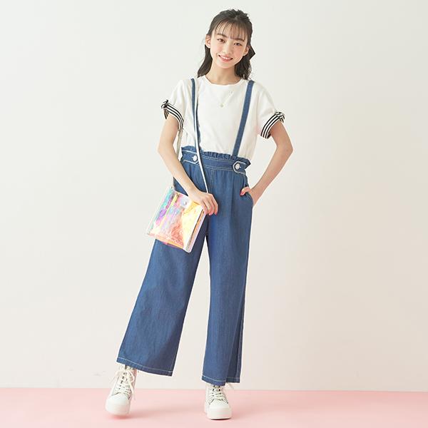 mezzo piano Junior メゾピアノジュニア(mezzo junior)つりつきワイドパンツ【O_50】【outlet】 : ナルミヤオンラインYahoo!ショッピング店 - 通販 ...