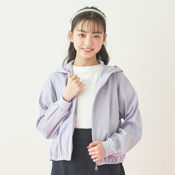 mezzo piano Junior メゾピアノジュニア(mezzo junior)【UVカット】シャドウボーダーパーカ【O_50】【outlet】 : ナルミヤオンラインYahoo ...