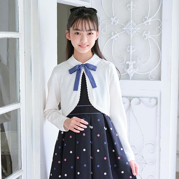 mezzo piano Junior メゾピアノジュニア(mezzo junior)ニットボレロ【T042524】【O_30】【outlet】 : ナルミヤオンラインYahoo!ショッピング店 ...