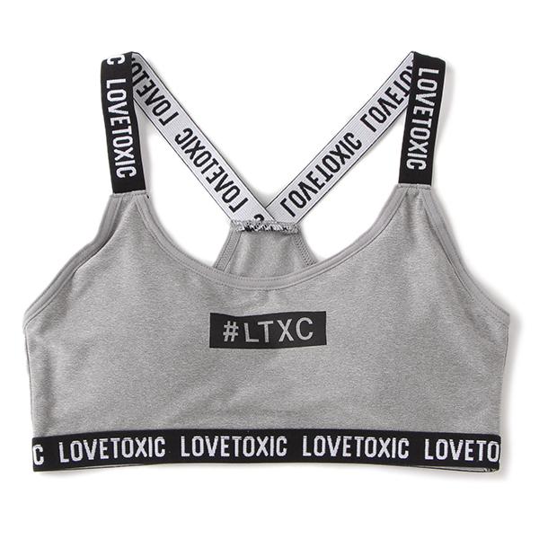 LOVETOXIC ラブトキシック(Lovetoxic)ベア天竺 ロゴゴムハーフトップ : ナルミヤオンラインYahoo!ショッピング店 - 通販 - Yahoo!ショッピング