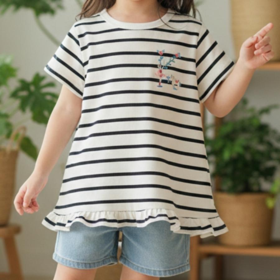 petit main プティマイン(petit main)【プティプラ】アルファベットTシャツ : ナルミヤオンラインYahoo!ショッピング店 - 通販 - Yahoo!ショッピング