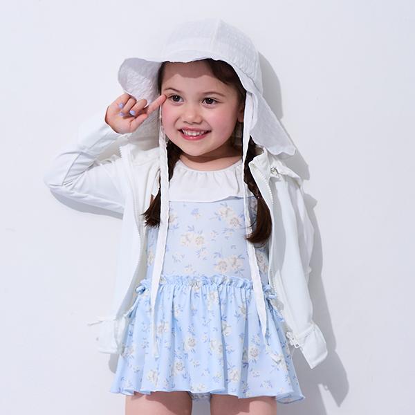 petit main プティマイン(petit main)フリルラッシュガード : ナルミヤオンラインYahoo!ショッピング店 - 通販 - Yahoo!ショッピング