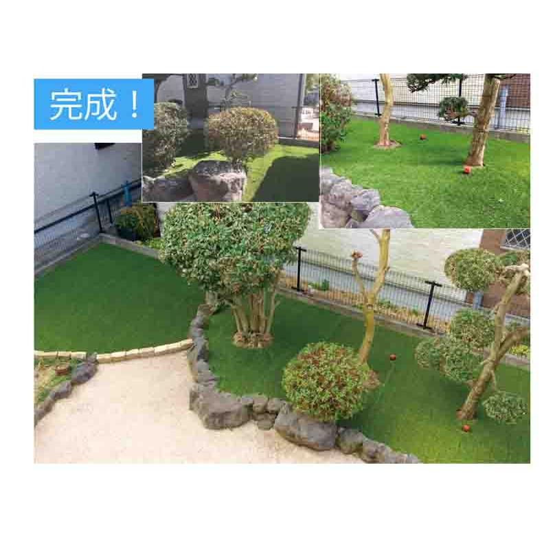 リアル人工芝 ハーモニーターフソフト芝高28mmx幅1mx長10m : 庭をたのしむ材料屋なるぞう - 通販 - Yahoo!ショッピング