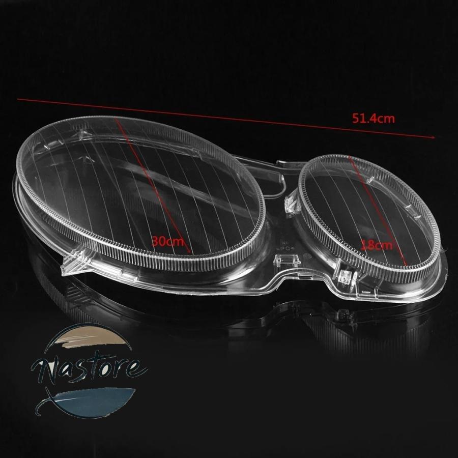 フロント ヘッドライト レンズカバーメルセデス ベンツ E クラス W211 E240 E200 E350 E280 E300 2002 2008 ヘッドランプカバーシェル : NASTORE ...