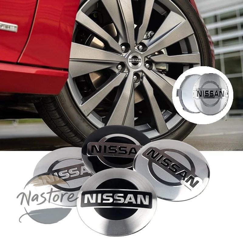 ホイールセンター キャップ スペアエンブレム 日産 NISSAN ニスモ ティイダ ティアナ GTR カシュカイ アルティマ マキシマ セントラ 56MM 60MM 4個 : NASTORE ...