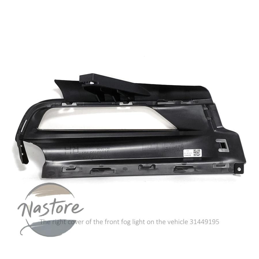 【並行輸入品】v90 ボルボ カバー フォグランプ 適合 フロント バンパー r 右 31449195 31449194 カスタムパーツ 部品 ...