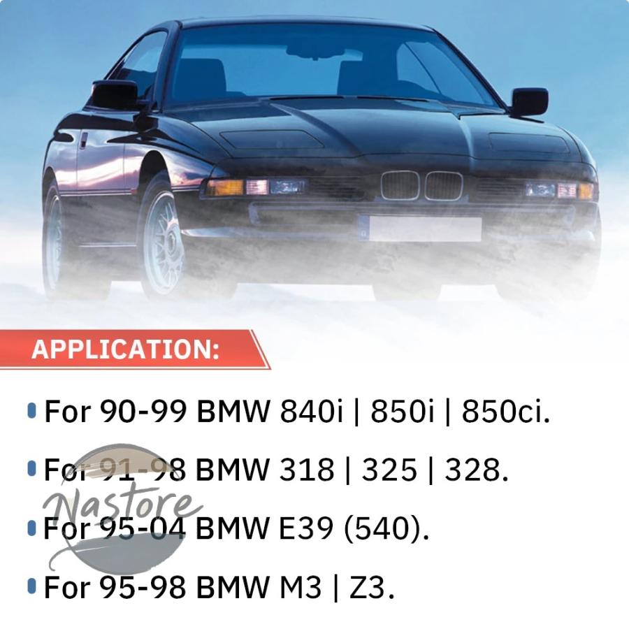 ショートボスハブアダプターキットブラックアルミニウムクイックリリースハブアダプターキット BMW E36 318 325 328 840 850 E39 M3 Z3 : NASTORE ...