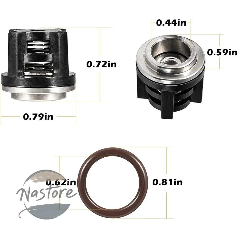 ウォーターポンプチェックバルブキット 高圧洗浄機交換 AR1828 ANNOVI REVERBERI 18MM XR RK RKA RKV ...