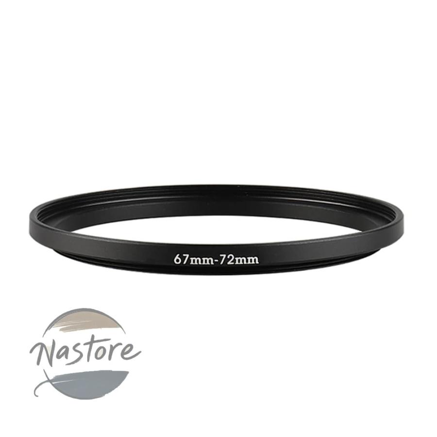 アルミブラックステップアップフィルターリング 67MM 72MM 67 CANON NIKON SONY DSLRカメラ レンズアダプター : NASTORE - 通販 - Yahoo!ショッピング