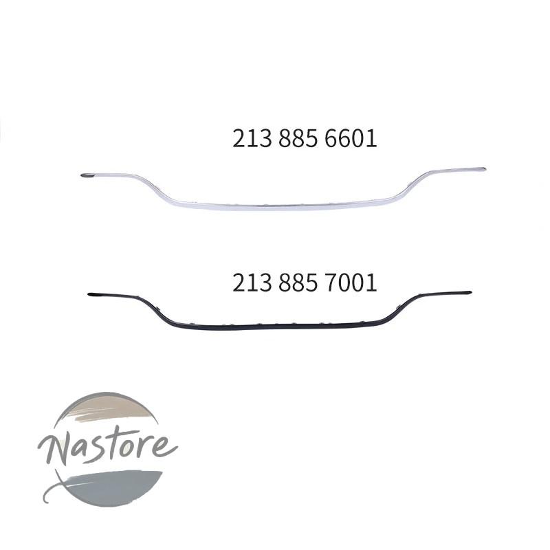 リアバンパーメッキクロムトリムスポイラーディフューザー A2138857001 A2138856601 メルセデスベンツ ベンツ E クラス ...