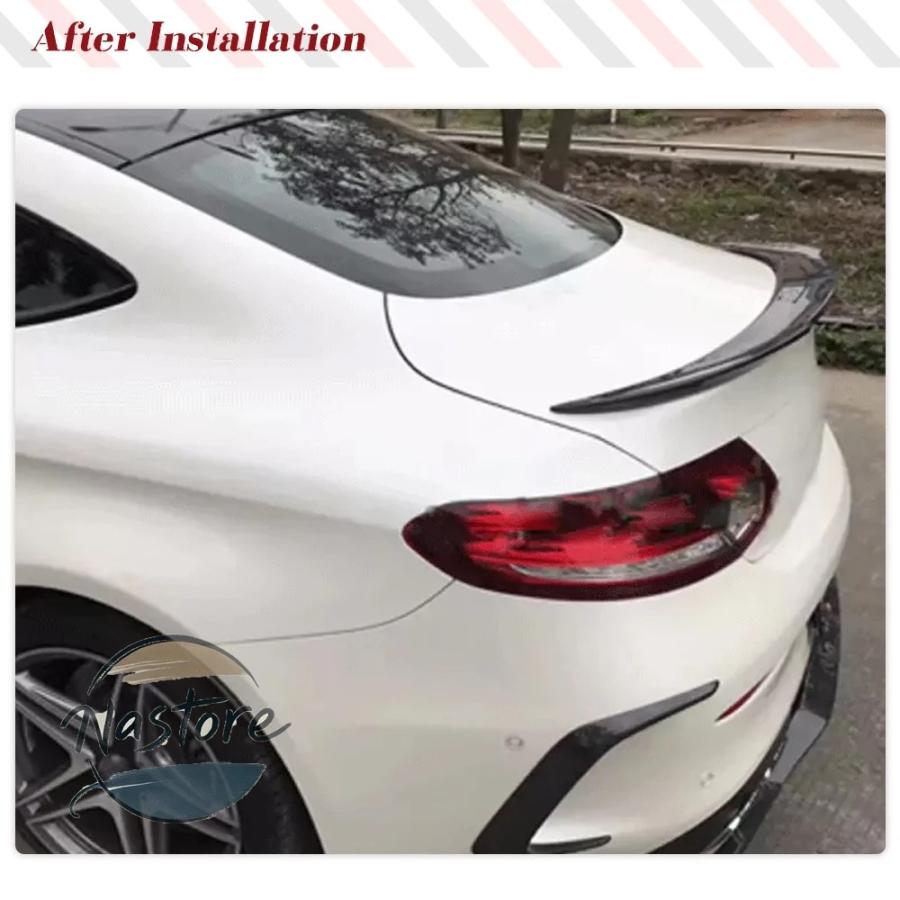 トランク カーボン リアスポイラー メルセデスベンツ ベンツ CクラスW205 C205クーペ2015 2018 C43 C63 AMG : NASTORE - 通販 - Yahoo!ショッピング