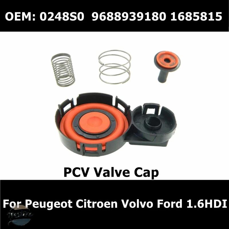【並行輸入品】0248.S0 9688939180 1685815 メンブレン付きPCV バルブ キャップ 0248S0 プジョー シトロエン ...