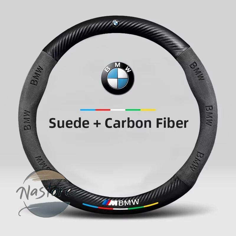 レザー ステアリング ホイールカバー BMW M POWER E46 E39 E60 E90 E91 E36 E87 F10 F20 F30 X1 X2 X3 X4 X5 X7 M2 M3 ...