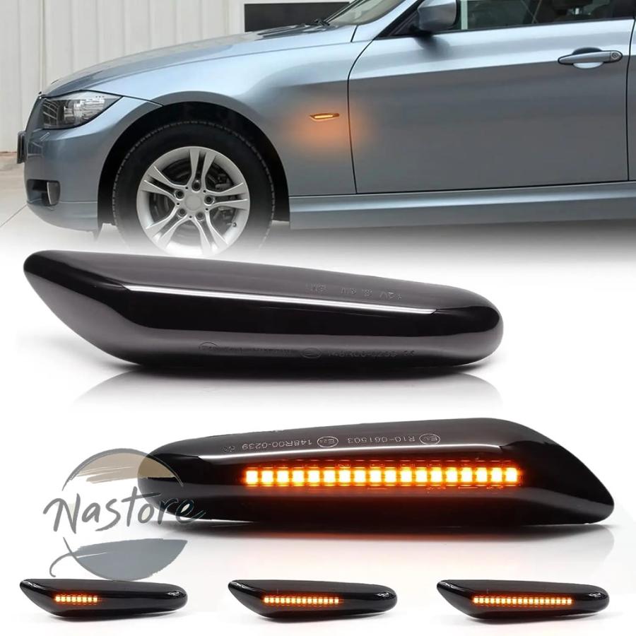 BMW用LEDダイナミックサイドマーカー ウィンカーライト シーケンシャルシェード エラーし E90 E91 E92 E93 E60 E87 E82 E46 2個 : NASTORE - 通販 ...
