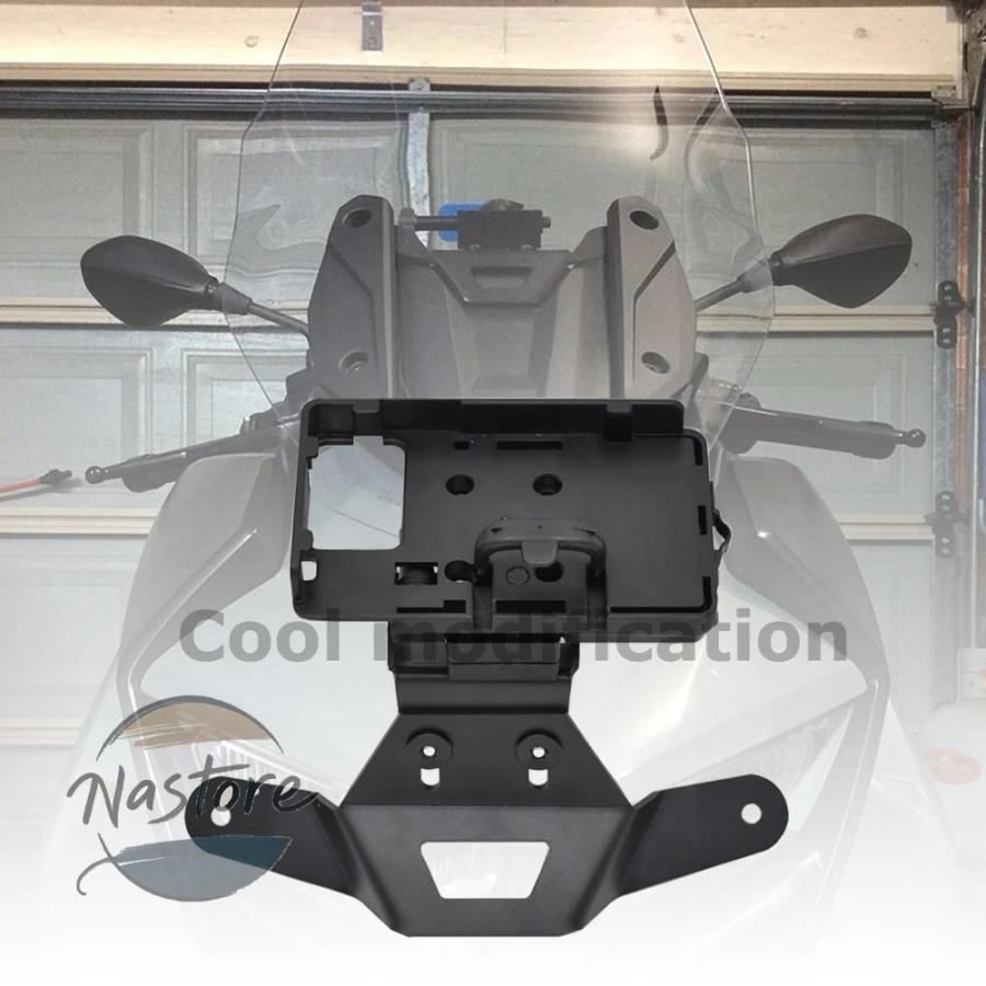 BMW C400GT C400X C400 GT C 400GT 400Xフロントガラス マウントナビゲーションブラケットGPSスマートフォン ...