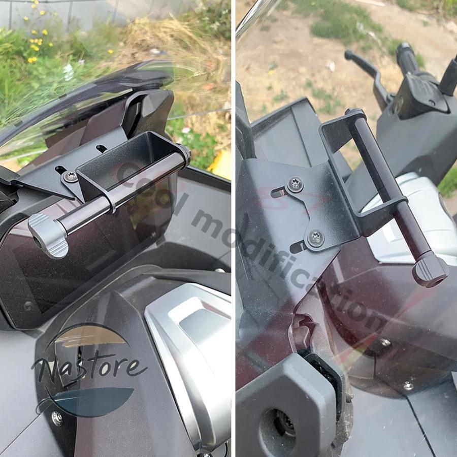 BMW C400GT C400X C400 GT C 400GT 400Xフロントガラス マウントナビゲーションブラケットGPSスマートフォン ...