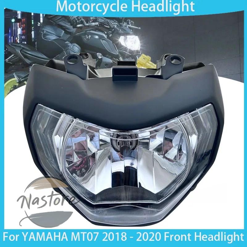 並行輸入品 mt07 ヤマハ ヘッドライト アクセサリー カスタム 2018 2020 mt 07 led フロント カスタムパーツ 部品 ...