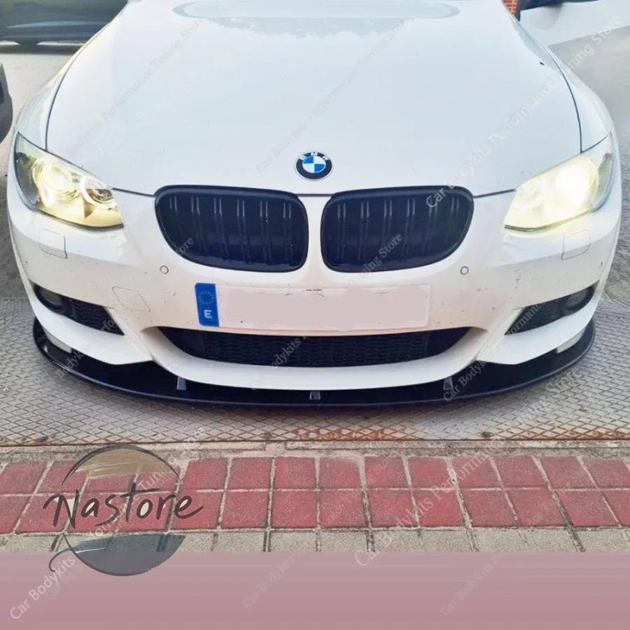 BMW フロント キット e92 e93 mスポーツ mtスタイル バンパー スプリッター リップスポイラー 330i 330d 335i 2ドア 2006-2013 ボディ チューニング ...