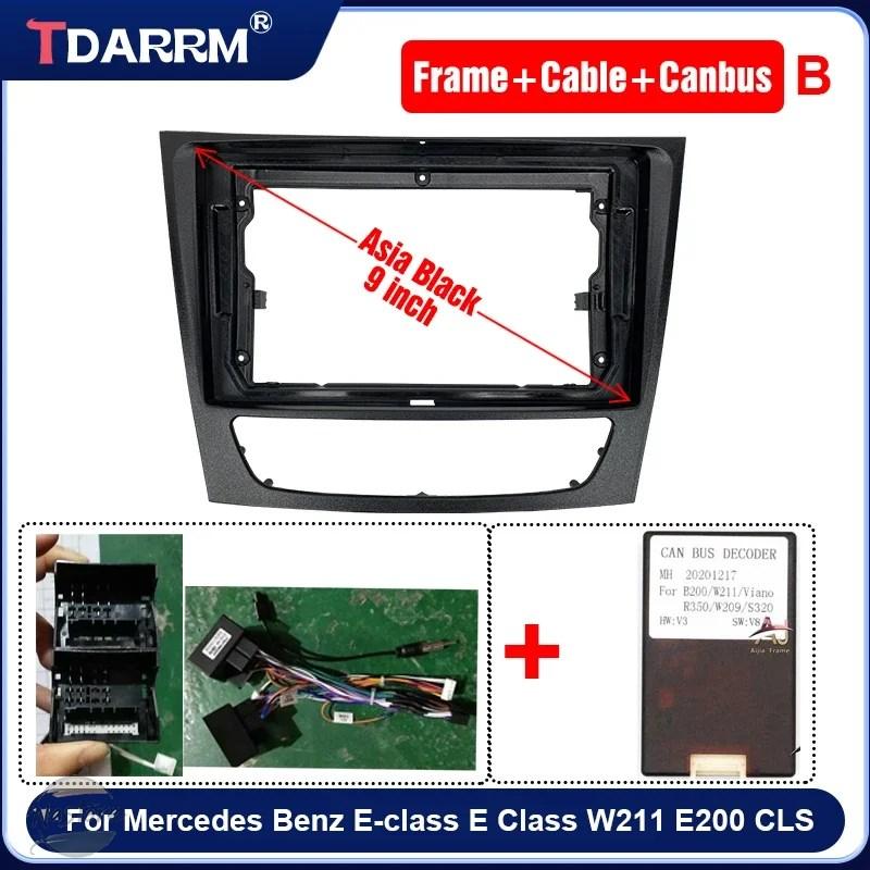 【並行輸入品】9インチ画面DVDプレーヤー メルセデスベンツEクラスW211 E200 E220 E300 E350 E240 E270 E280CLSクラス W219 : NASTORE 車 ...