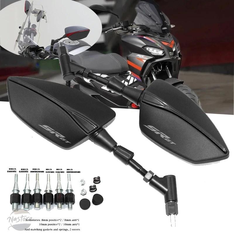 【並行輸入品】max250 バイク ミラー sr gt 200 srgt200 300 125 srmax300 apr300 sxr 汎 ...