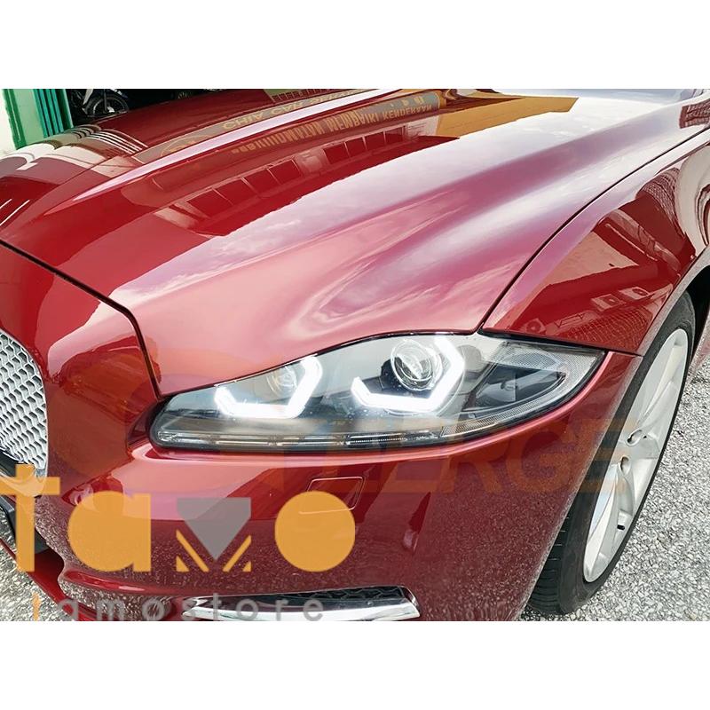 並行輸入品 キット 部品 カスタムパーツ アクセサリー 超高輝度ledデイライト ジャガーxj xjr xf xe f pace コンセプト ...