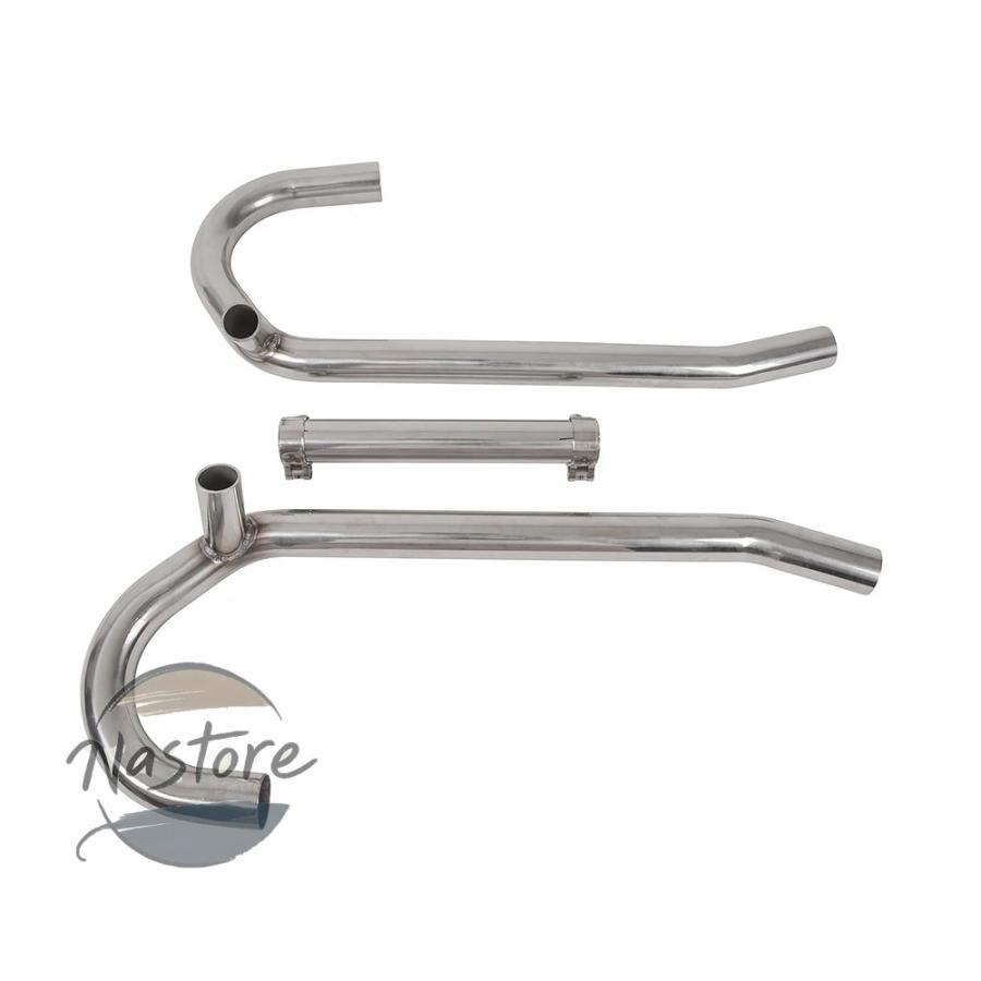 BMW RモデルR100 R 100RS 40MM カスタムエキゾースト パイプ ヘッダーマフラー バイク : NASTORE - 通販 ...