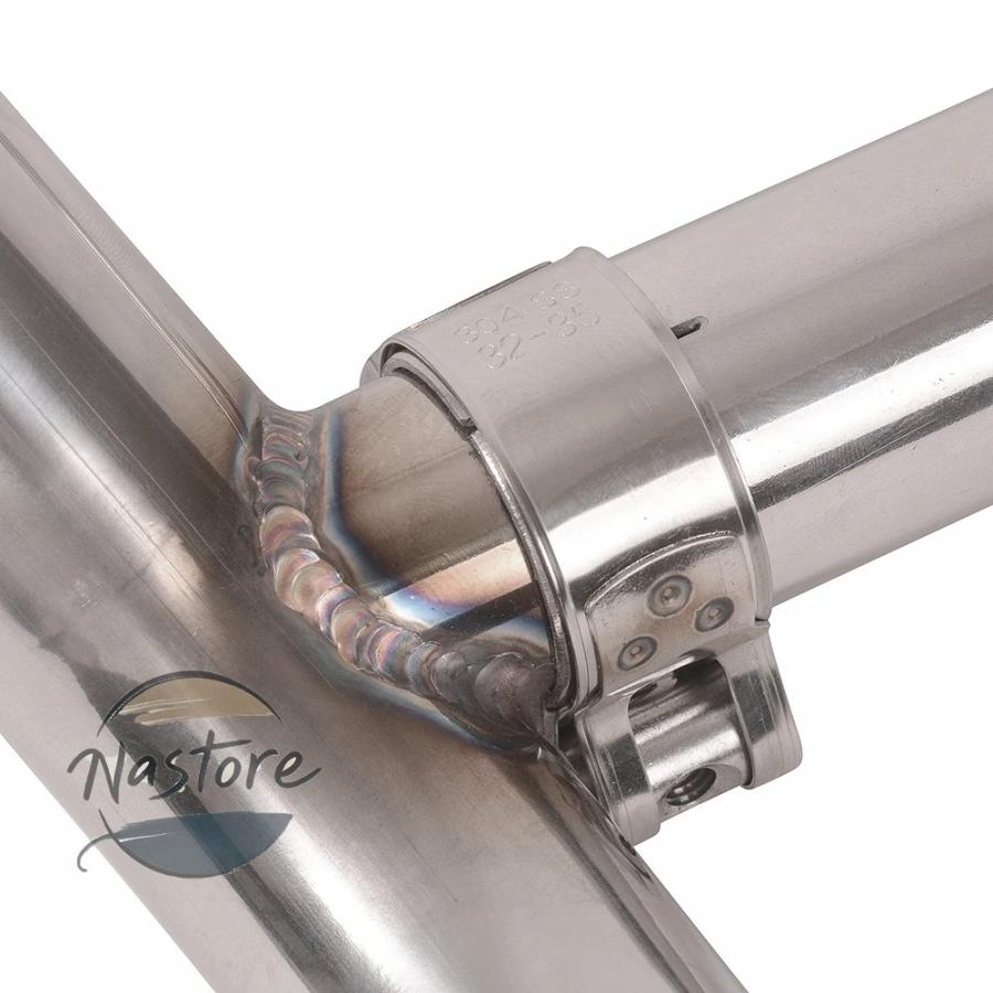 BMW RモデルR100 R 100RS 40MM カスタムエキゾースト パイプ ヘッダーマフラー バイク : NASTORE - 通販 ...