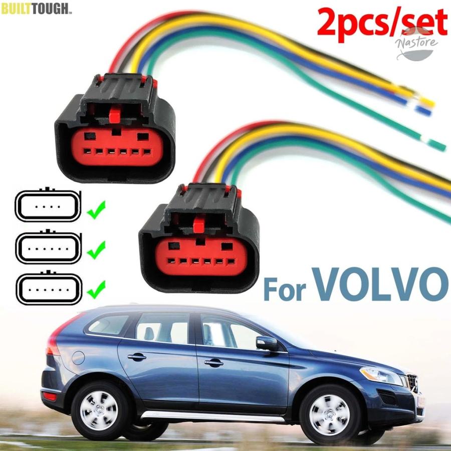 【並行輸入品】2X FOR VOLVO C30 C70 S40 S60 S80 MK2 V40 V50 V60 V70 XC60 MAF ...