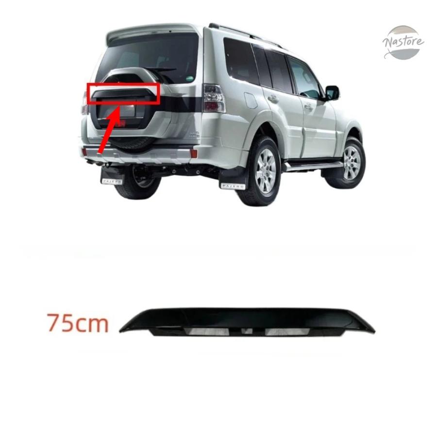 並行輸入品 1 PCS SPARE TIRE BLACK COVER FOR SHOGUN 2014-2020 PAJERO V93 V95 ...