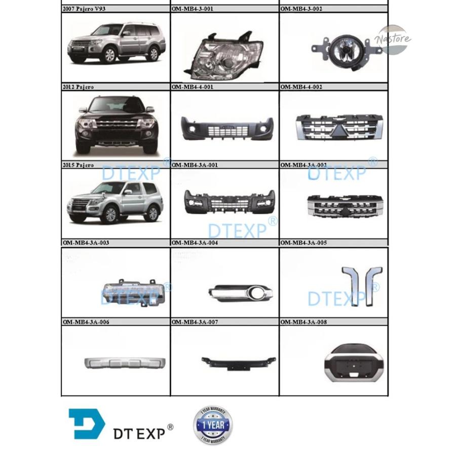 並行輸入品 1 PCS SPARE TIRE BLACK COVER FOR SHOGUN 2014-2020 PAJERO V93 V95 ...