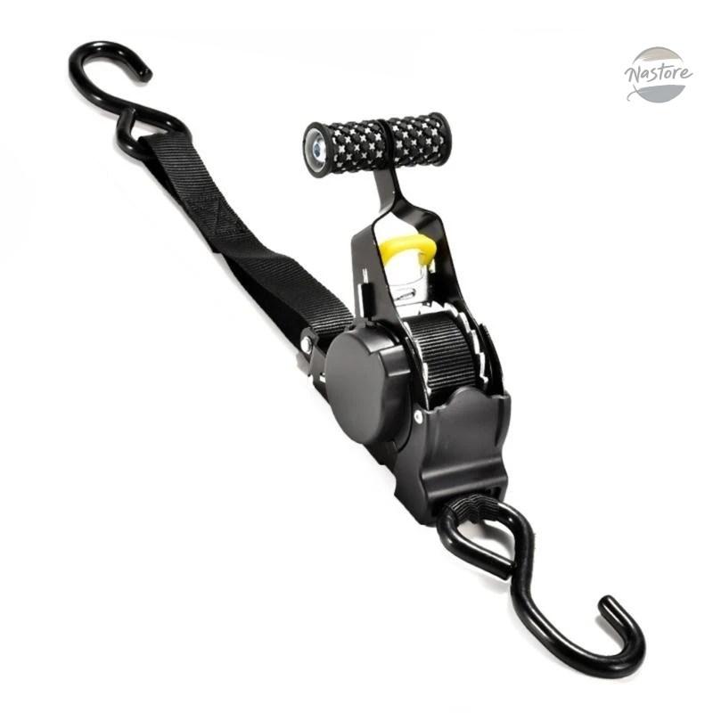 【並行輸入品】RETRACTING バイク TIE DOWN STRAP WITH HOOK ROBUSTS MULTIFUNCTION ...