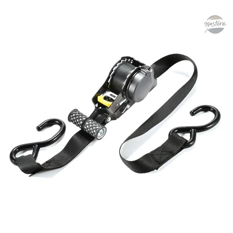 【並行輸入品】RETRACTING バイク TIE DOWN STRAP WITH HOOK ROBUSTS MULTIFUNCTION ...
