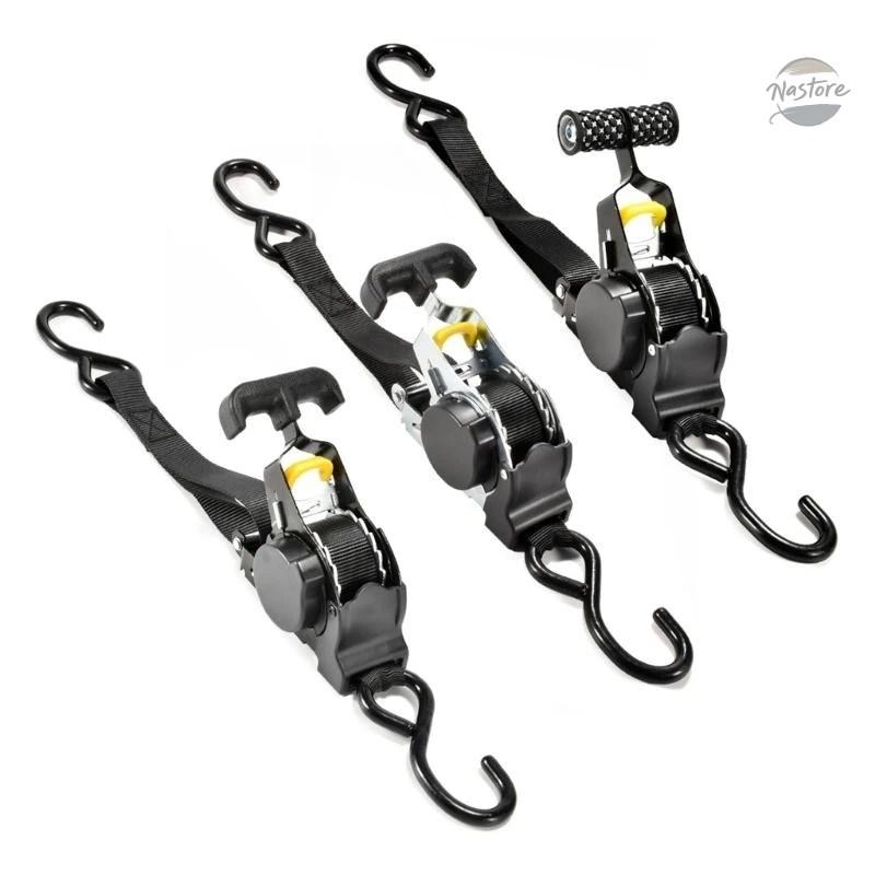 【並行輸入品】RETRACTING バイク TIE DOWN STRAP WITH HOOK ROBUSTS MULTIFUNCTION ...