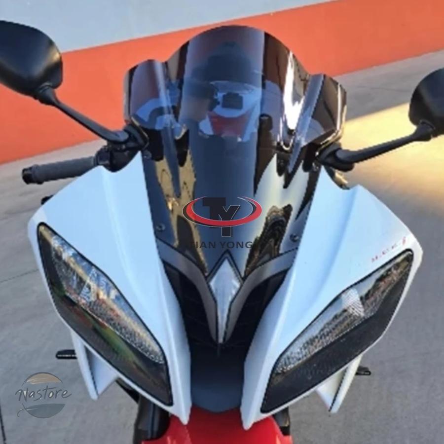 【並行輸入品】r6 ヤマハ バイク スモークブラックドットグラデーション 2008 2009 20210 2011 16 カスタムパーツ 部品 ...